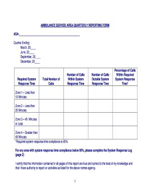Fillable Online co lane or ASA Reporting Form - Lane County Government ...