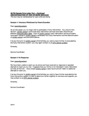 Fillable Online dhs state il 30.F20 Sample Form Letter Text ...
