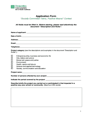 Fillable Online arcon org arcon housing application form Fax Email ...