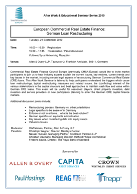 Fillable Online crefc European Commercial Real Estate Finance - crefc ...