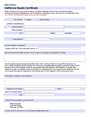 Fillable Online 0101 nccdn California Resale Certificate - 0101 nccdn ...