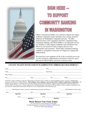 Fillable Online Solicitation authorization form - Community Bankers ...