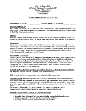 Fillable Online Perry L. Kamel, MD 737 North Michigan Avenue ... - Dr ...