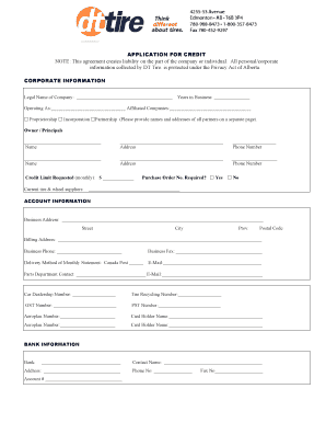 Fillable Online dttire 2014 New DT Credit Application hi res logo ...