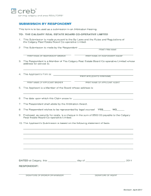 Fillable Online yougetreal Respondent Submission Form Fax Email Print ...