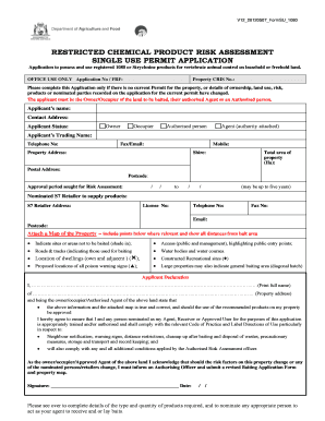 Fillable Online 2012 RCP Single Permit ApplicationV12 Fax Email Print ...