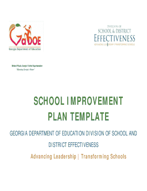 Fillable Online GEORGIA DEPARTMENT OF EDUCATION DIVISION OF SCHOOL AND ...
