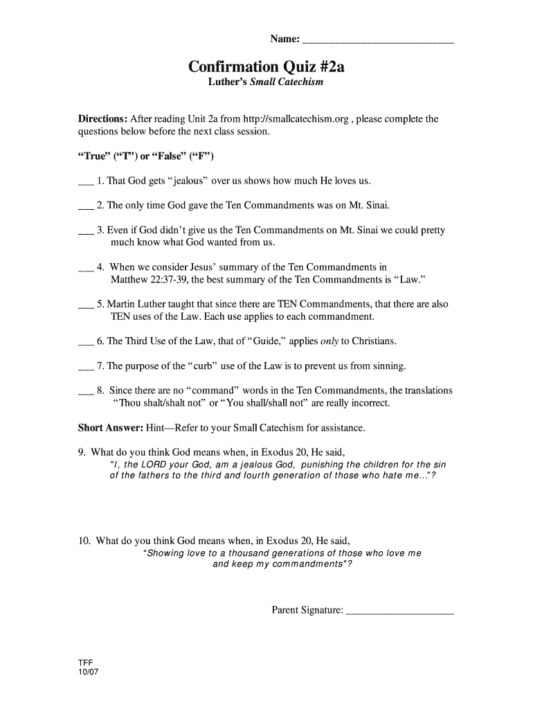 Fillable Online 2a Quiz.PDF Fax Email Print - pdfFiller