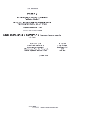 Fillable Online FORM 10-Q. Filed 04/22/2002 Fax Email Print - pdfFiller