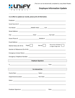 Fillable Online New Employee Packet - Unify Payroll Fax Email Print - pdfFiller