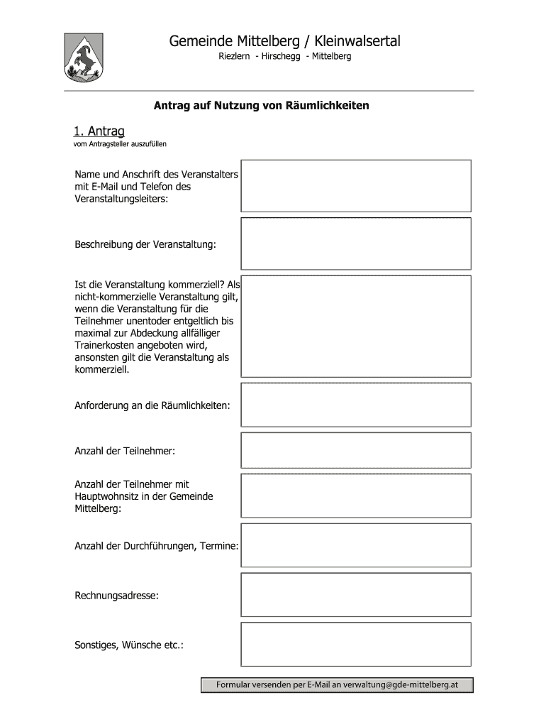 Gde Mittelberg - Fill Online, Printable, Fillable, Blank | pdfFiller