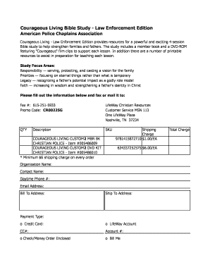 Fillable Online americanpolicechaplain Law Enforcment Order Form ...