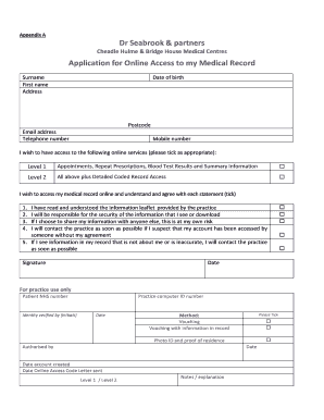 Fillable Online cheadlehulmeandbridgehouse nhs Appendix A Dr Seabrook ...