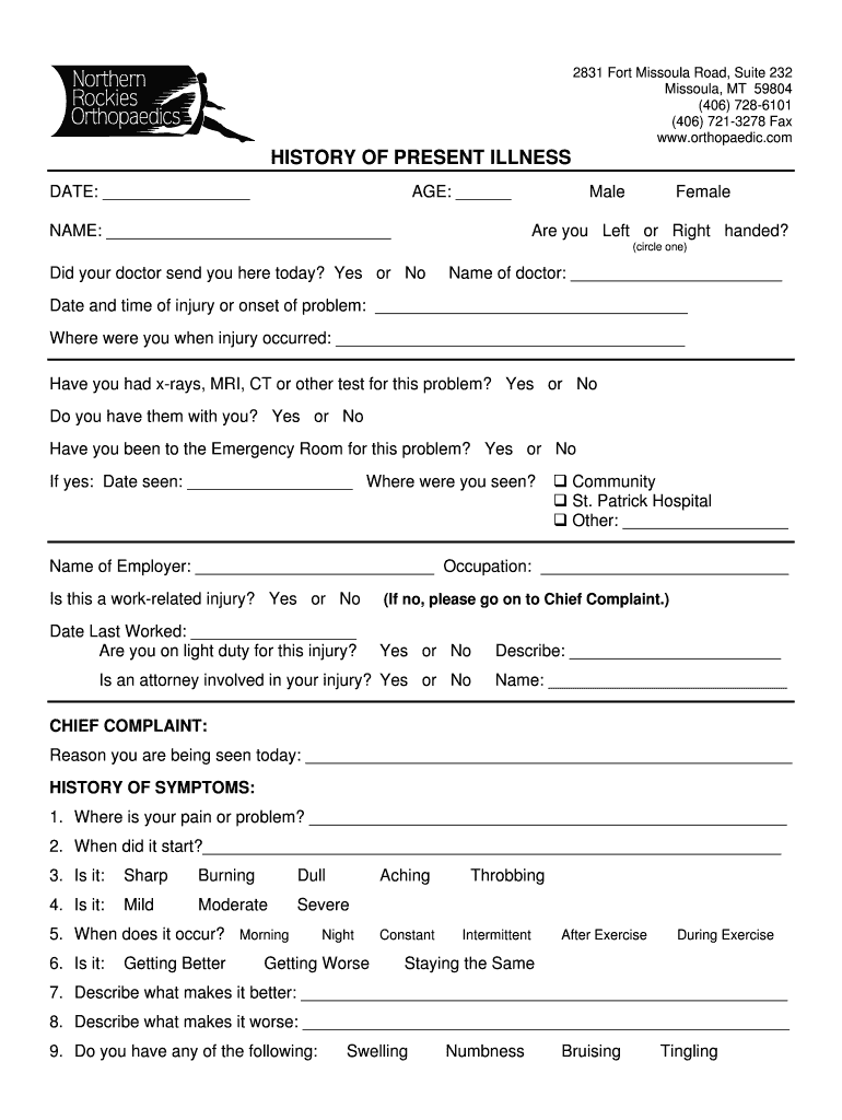 Fillable Online AA HPI FORMdoc Fax Email Print - pdfFiller