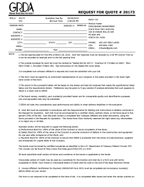 137 Printable Bid Proposal Template Forms - Fillable Samples in PDF ...