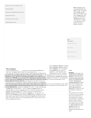 18 Printable follow up email after sending resume examples Forms and ...