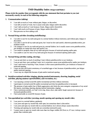 Fillable Online TMJ Forms - Spinal and Sports Care Clinic Fax Email ...