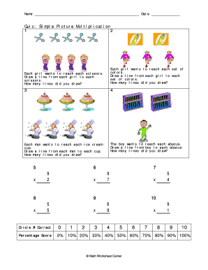 Fillable Online Simplepicturemultik2quiz - Math Worksheets Center Fax ...