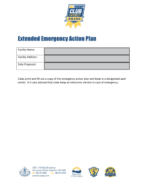 Fillable Online W4 Emergency Action Plandoc Fax Email Print - pdfFiller
