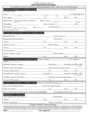 Fillable Online Internet New Pateint Formdoc Fax Email Print - pdfFiller