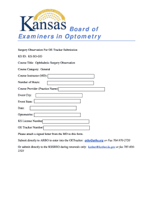Fillable Online Examiners in Optometry Fax Email Print - pdfFiller
