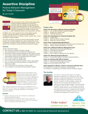 Fillable Online Assertive Discipline - Amazon Web Services Fax Email ...