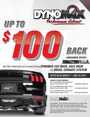 Fillable Online unipro DYNOMAX CAT BACK AXLE BACK DIESEL EXHAUST SYSTEM ...