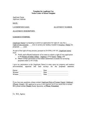 18 Printable letter of intent to use services Forms and Templates ...