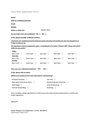 Fillable Online exeter-respect Volunteering for Exeter Respect - Exeter ...