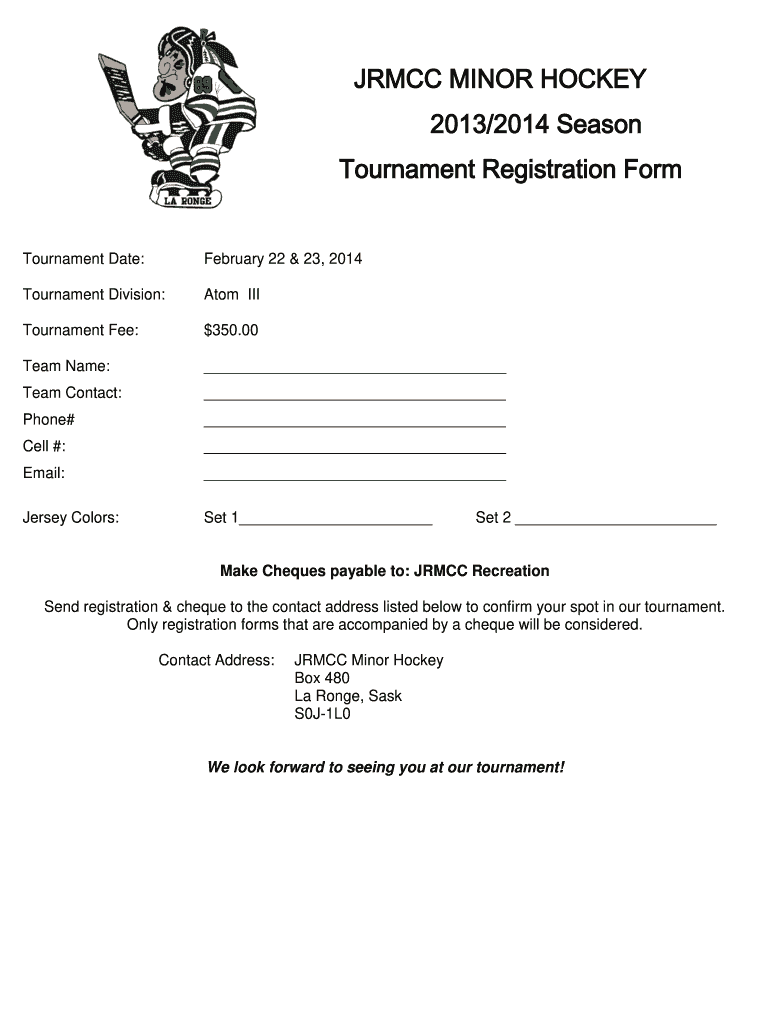 Jonas Roberts Memorial Community Centre - jrmcc: Fill out & sign online ...