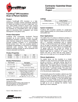 Fillable Online Contractor Submittal Sheet Contractor Project DPS ...
