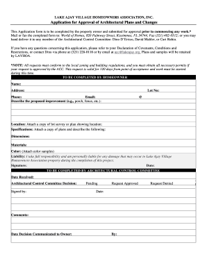 Fillable Online lakeajay ACC Application Form Apr2015docx Fax Email ...