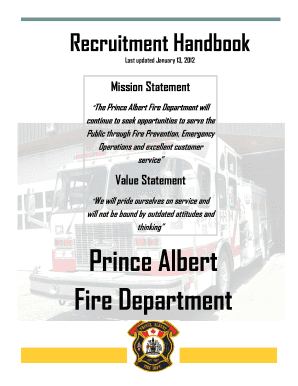 Fillable Online pafire The Recruitment Process - Prince Albert Fire ...