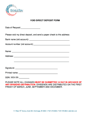 Fillable Online bbnc VOID DIRECT DEPOSIT FORM - bbbncbbnetb Fax Email ...