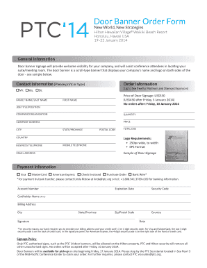 Fillable Online ptc Signage Policy Fax Email Print - pdfFiller