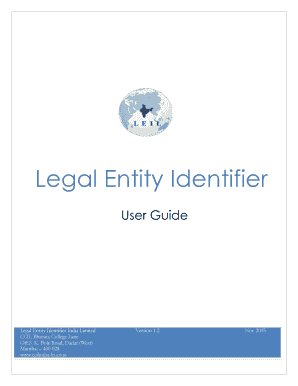 Fillable Online ccilindia-lei co Legal Entity Identifier - LEIL bLEIb ...
