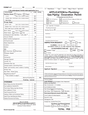 Fillable Online lincoln ne I the undersigned hereby make application ...