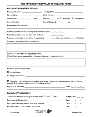 Fillable Online hr mq edu PMIS Application Form - Macquarie University ...