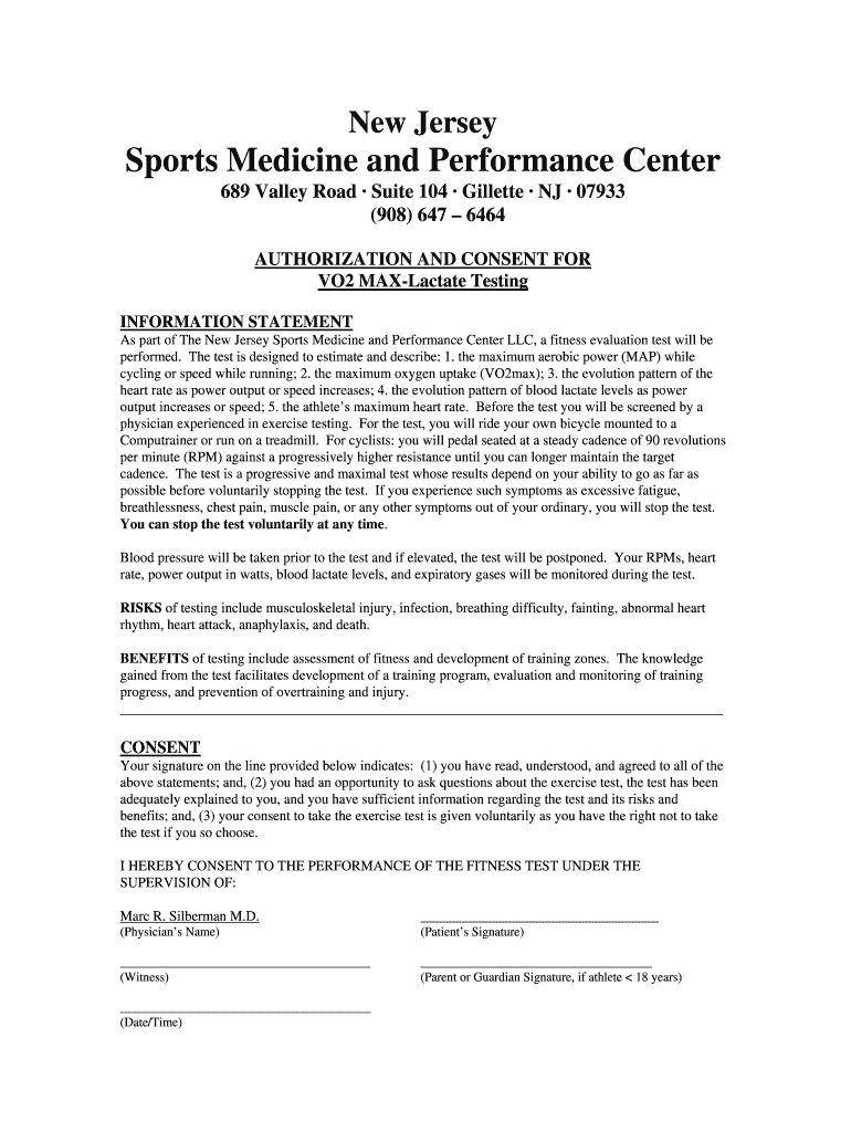 Fillable Online Sports Medicine and Performance Center Fax Email Print ...