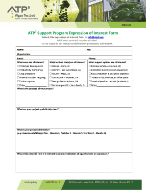 Fillable Online atp3 ATP Offers Support Program - ATP3 Fax Email Print ...