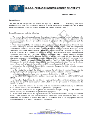 Fillable Online RGCC Report Sample - Natural SUbstances Fax Email Print ...