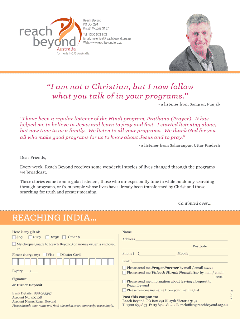 Fillable Online reachbeyond org A printable, PDF Version of this CEO ...