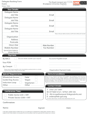 Fillable Online link-gov Delegate Confirmation Form - bLinkb bGovb Fax ...