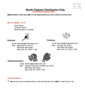 Fillable Online Booth Diagram Distribution Only - LUEUR Fax Email Print ...