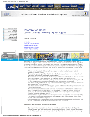 Fillable Online Information Sheets Information Sheet Fax Email Print ...