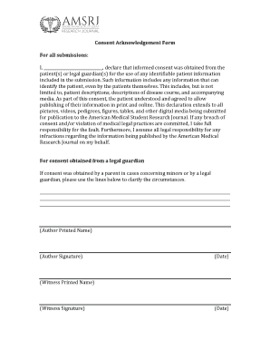 Fillable Online amsrj Consent Acknowledgement Form.docx - amsrj Fax ...