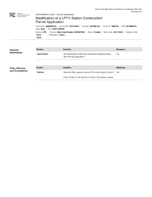 Fillable Online enterpriseefiling fcc Modification of a LPTV Station ...