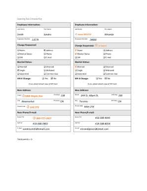 Fillable Online Change Requested Marital Status - bthemelabbcomb Fax ...