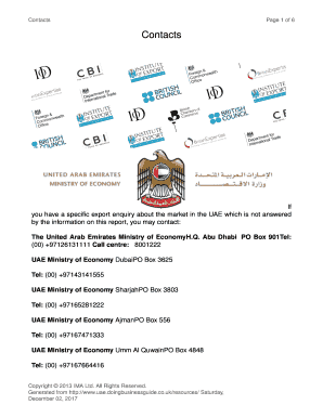 Fillable Online you have a specific export enquiry about the market in ...