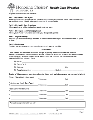 Fillable Online The Pennsylvania Advance Health Care Directive Form ...